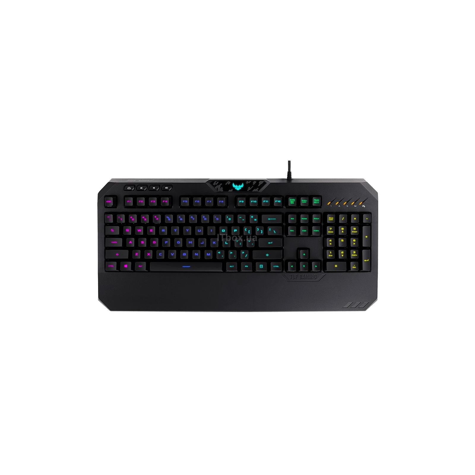Клавиатура ASUS TUF Gaming K5 USB Mech-Brane Black Ukr 90MP0130-B0MA00 ...