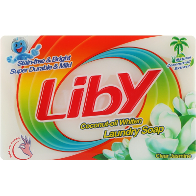 Мыло для стирки Liby Laundry Soap Whitening відбілююче 122 г ...